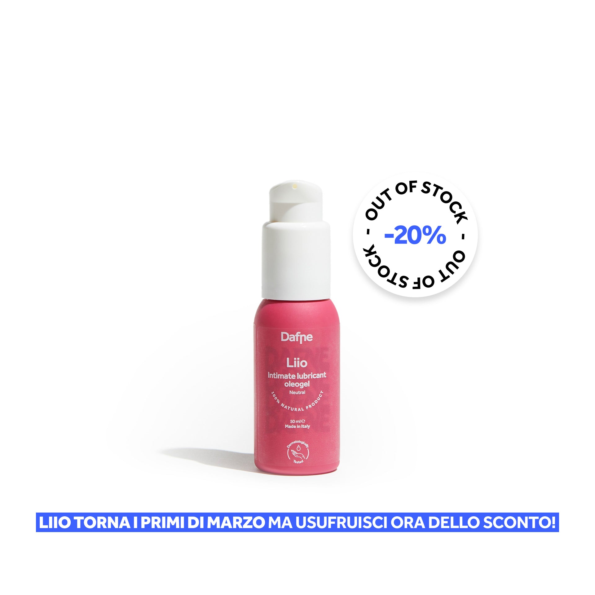 Lubrificante intimo naturale base olio 50ml - Stimolante Con Visnadina ...